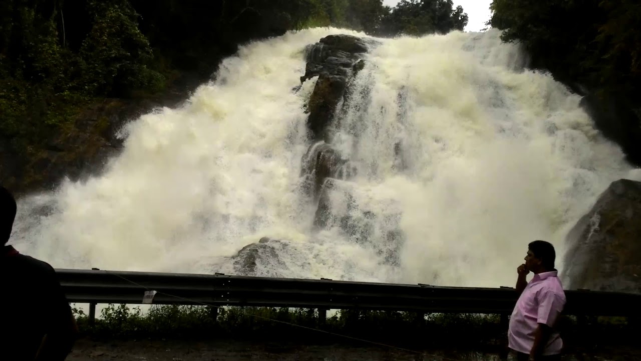 Charpa waterfalls, Athirapilly - YouTube