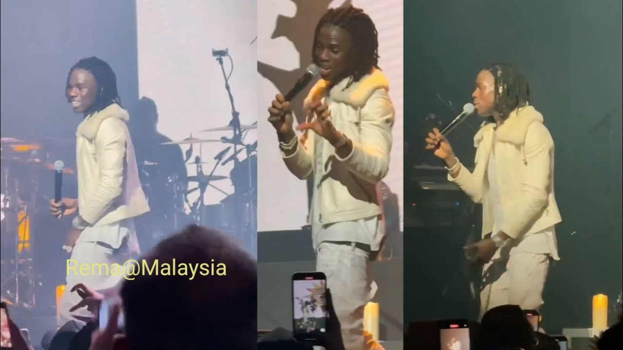 Rema Performing Live In Malaysia At The Biggest Concert ,And Surprise ...