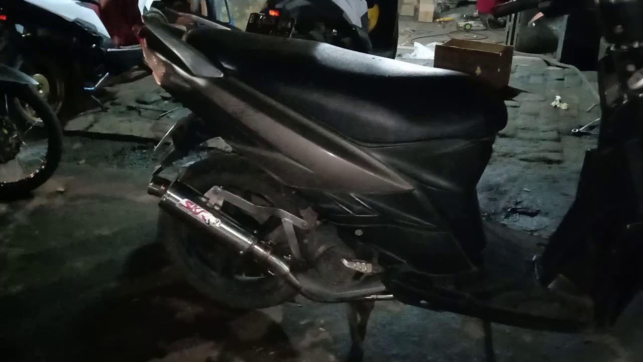 KNALPOT RACING METIK YAMAHA MIO SOUL - YouTube