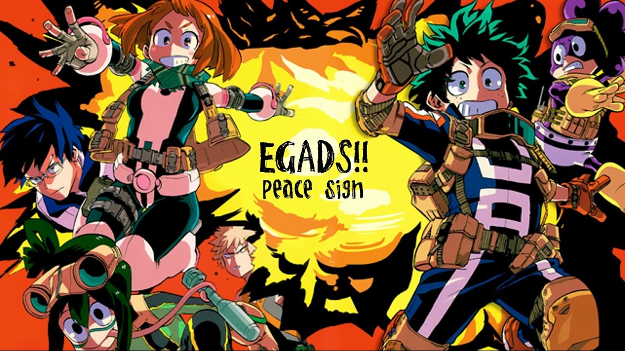 My Hero Academia OP 2 - Peace Sign (instrumental cover) - YouTube
