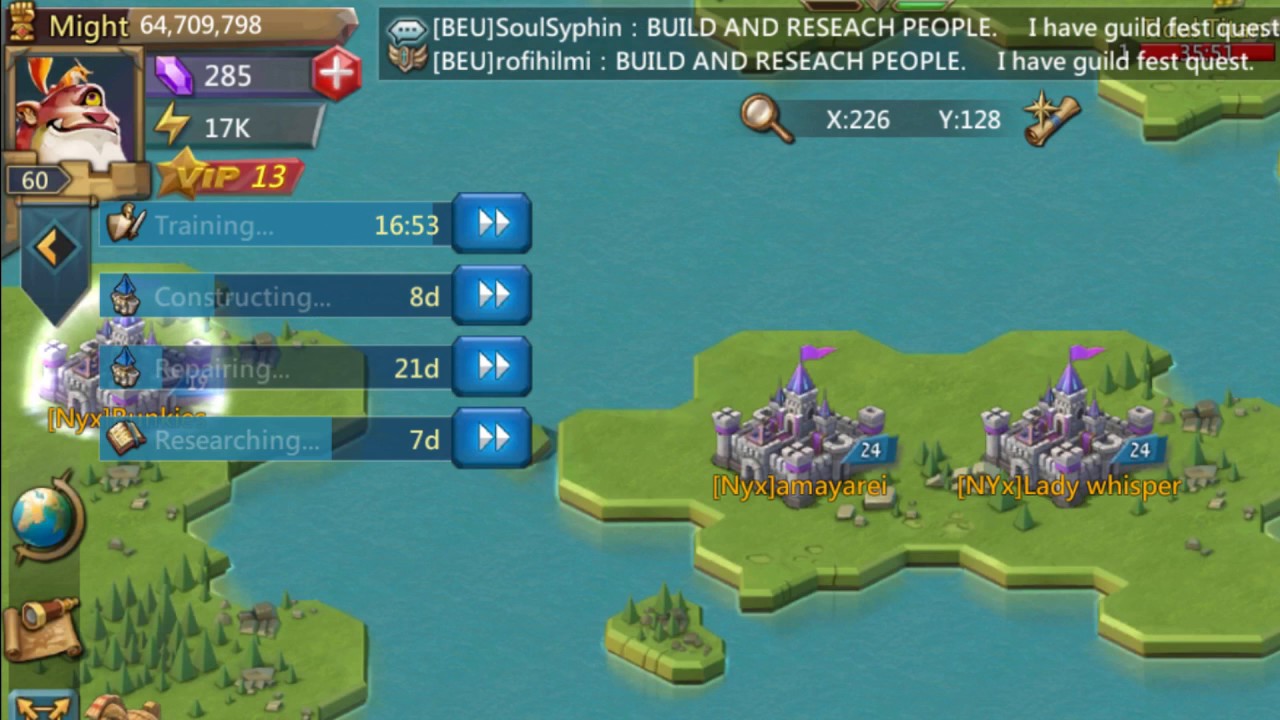 Lords Mobile - Meat Shield - YouTube