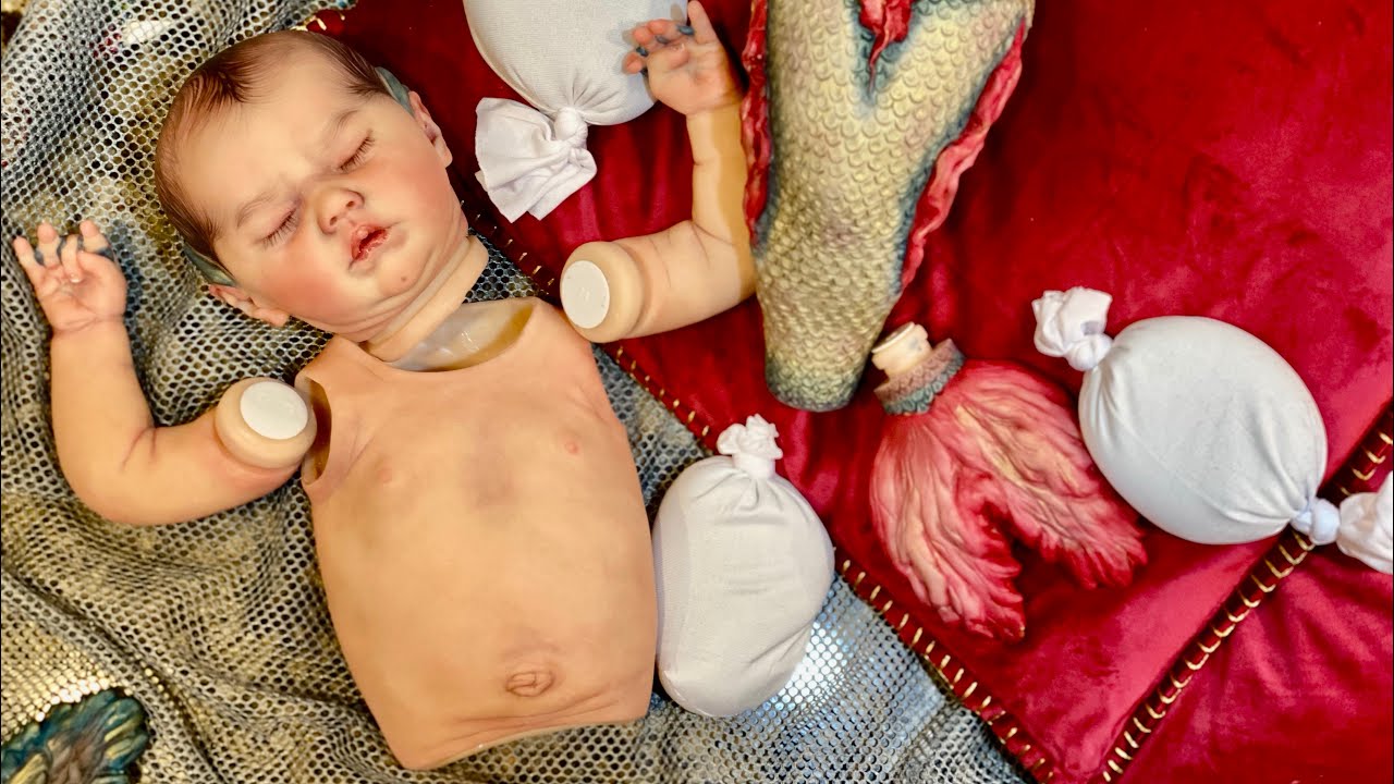 How to assemble Reborn Baby Mermaid Rhenn - YouTube