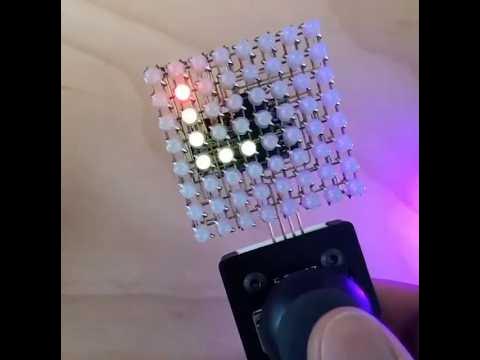 Snake Game with LED Matrix | Microcontroller Project - YouTube