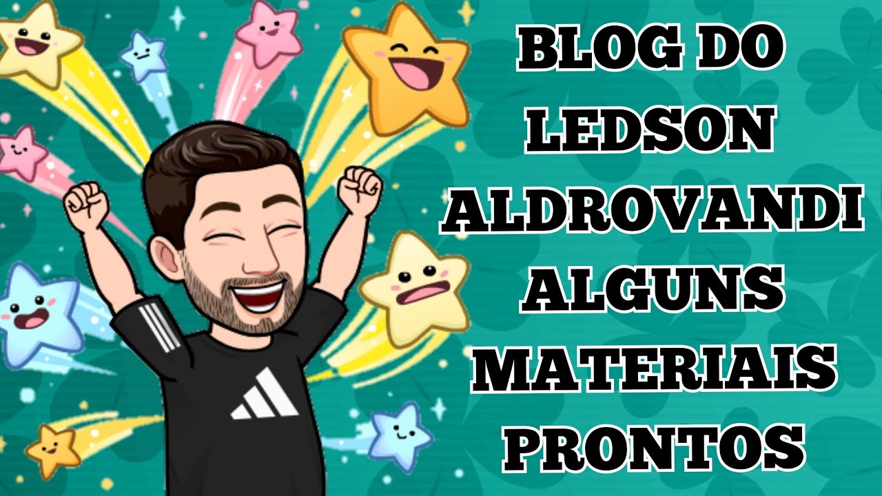 Blog do Ledson alguns materiais prontos - YouTube