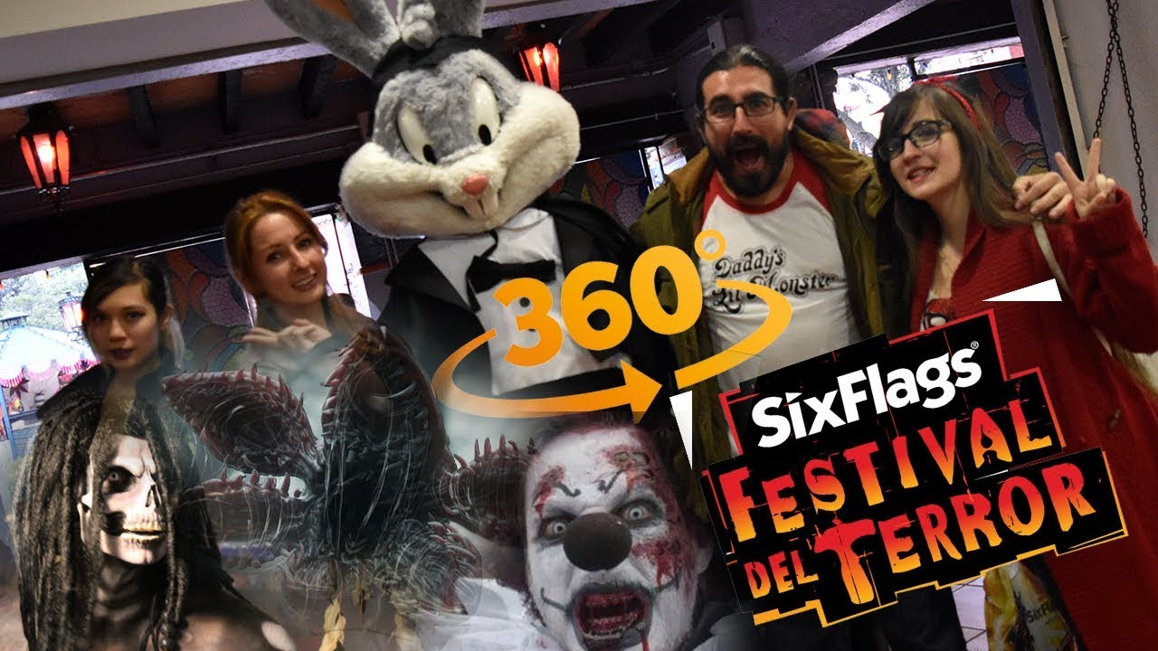 Festival del Terror Six Flags 360 - YouTube
