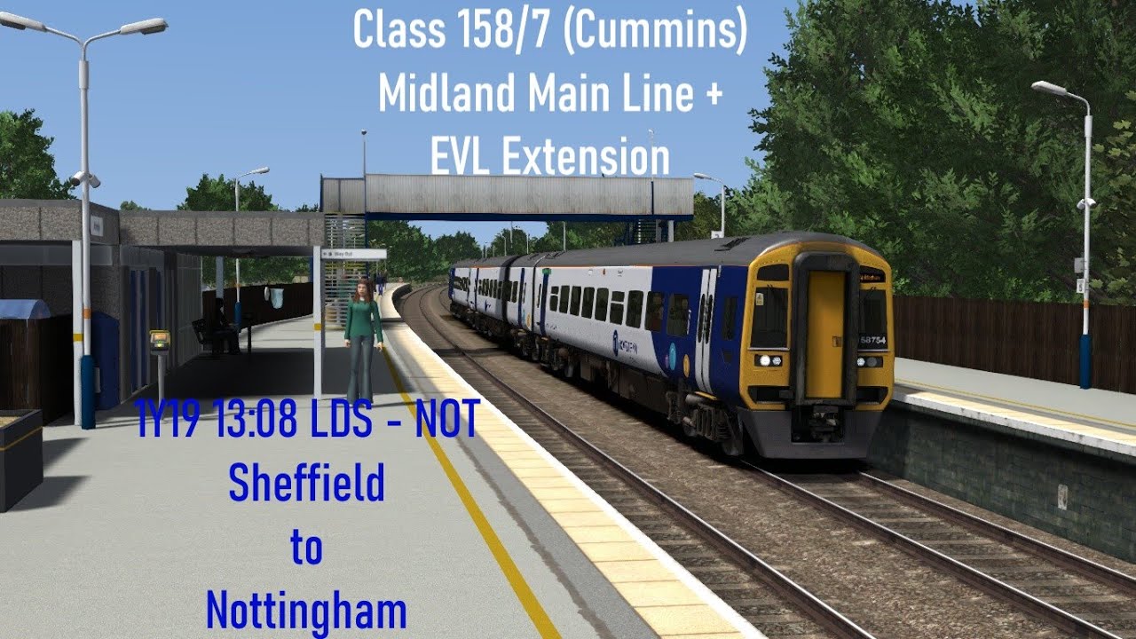 Train Simulator 2021 | AP Class 158 (C EP) | 1Y19 13:08 Leeds ...