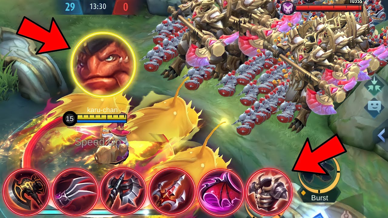 bane vs 10 lords and 100 minions (red item build) - YouTube