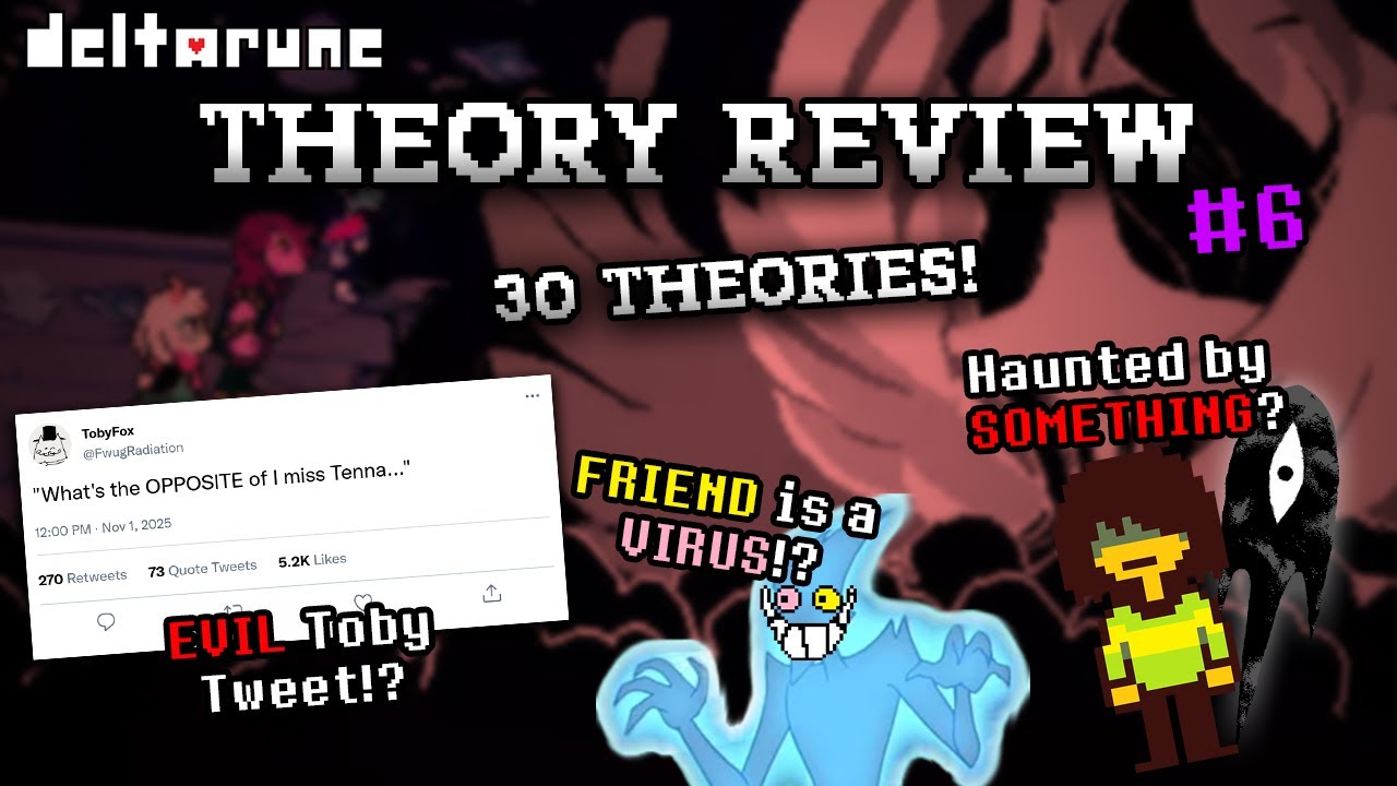 Reviewing 30 MORE DELTARUNE THEORIES! | Deltarune: Theory Review 6 ...