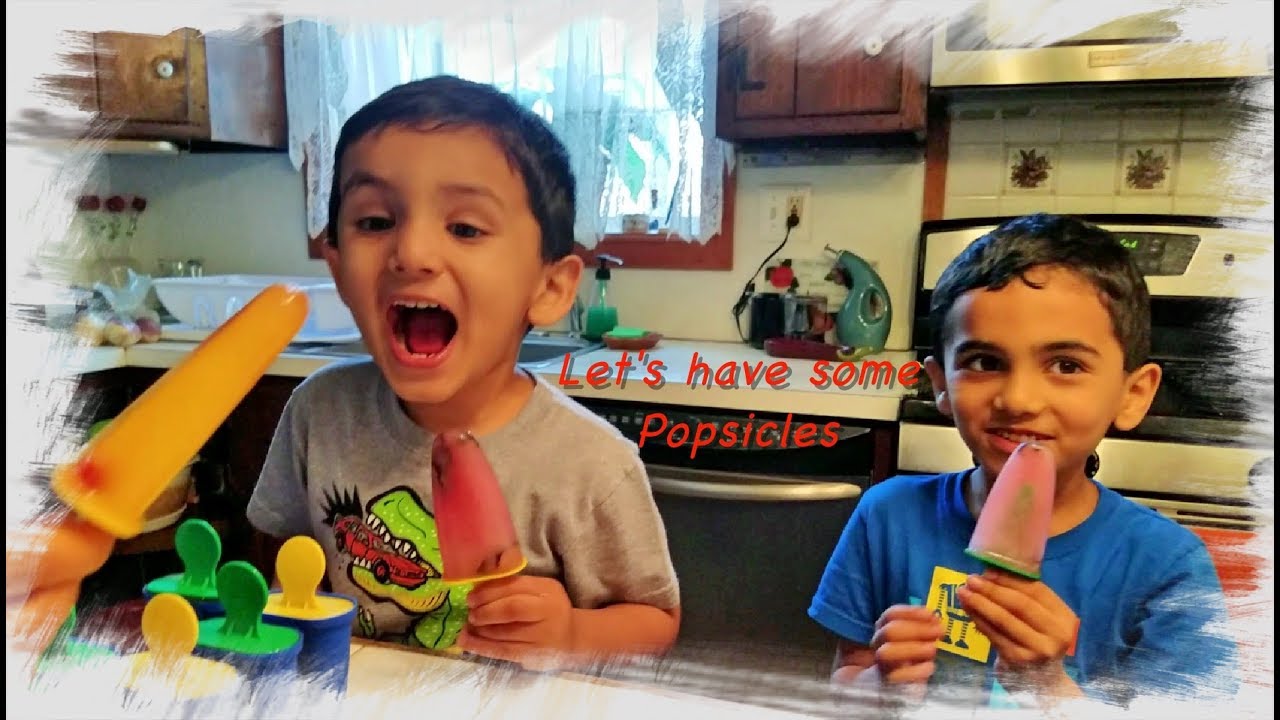 How to make homemade popsicles - ZJfun - YouTube