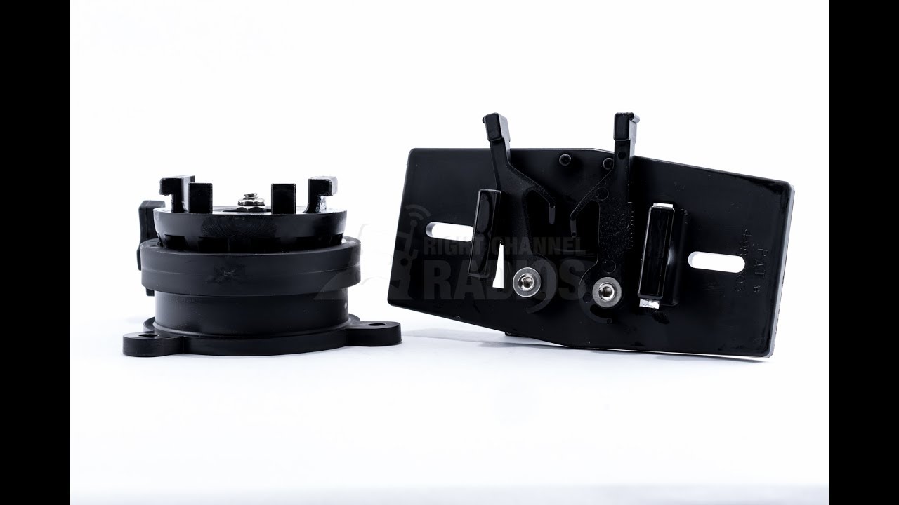 Adjustable Maxi CB Radio Mount - YouTube