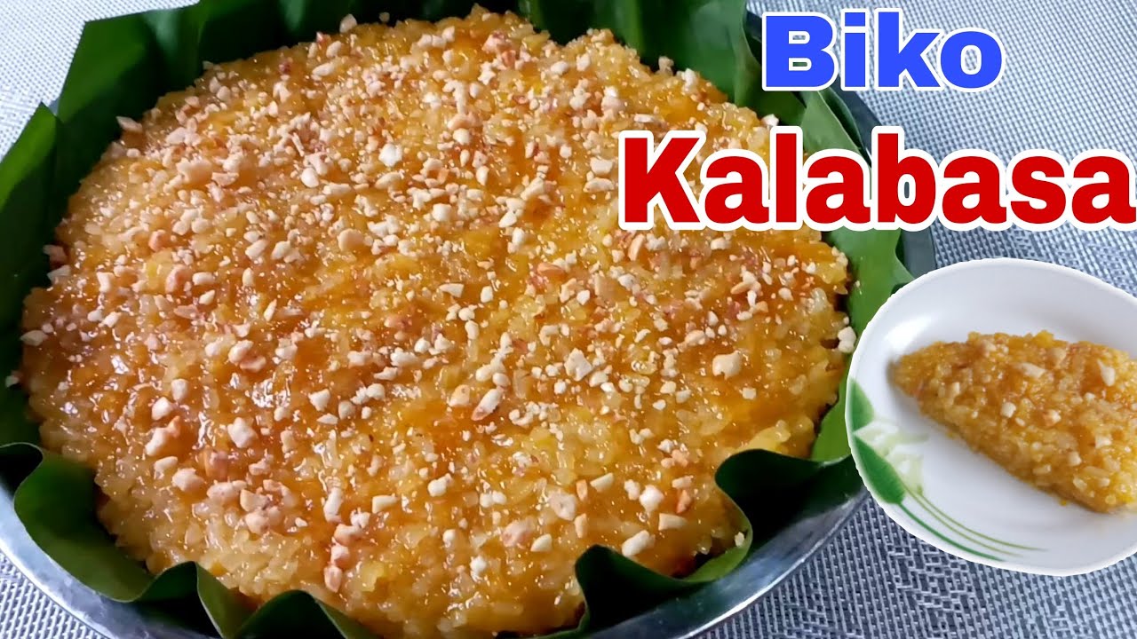 How to make BIKO KALABASA/Simple and easy / Pinoy meryenda - YouTube