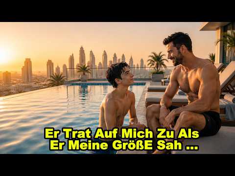 Ich schwamm im Pool, als der Freund meines Bruders hereinkam. | Schwule Liebesgeschichte |
