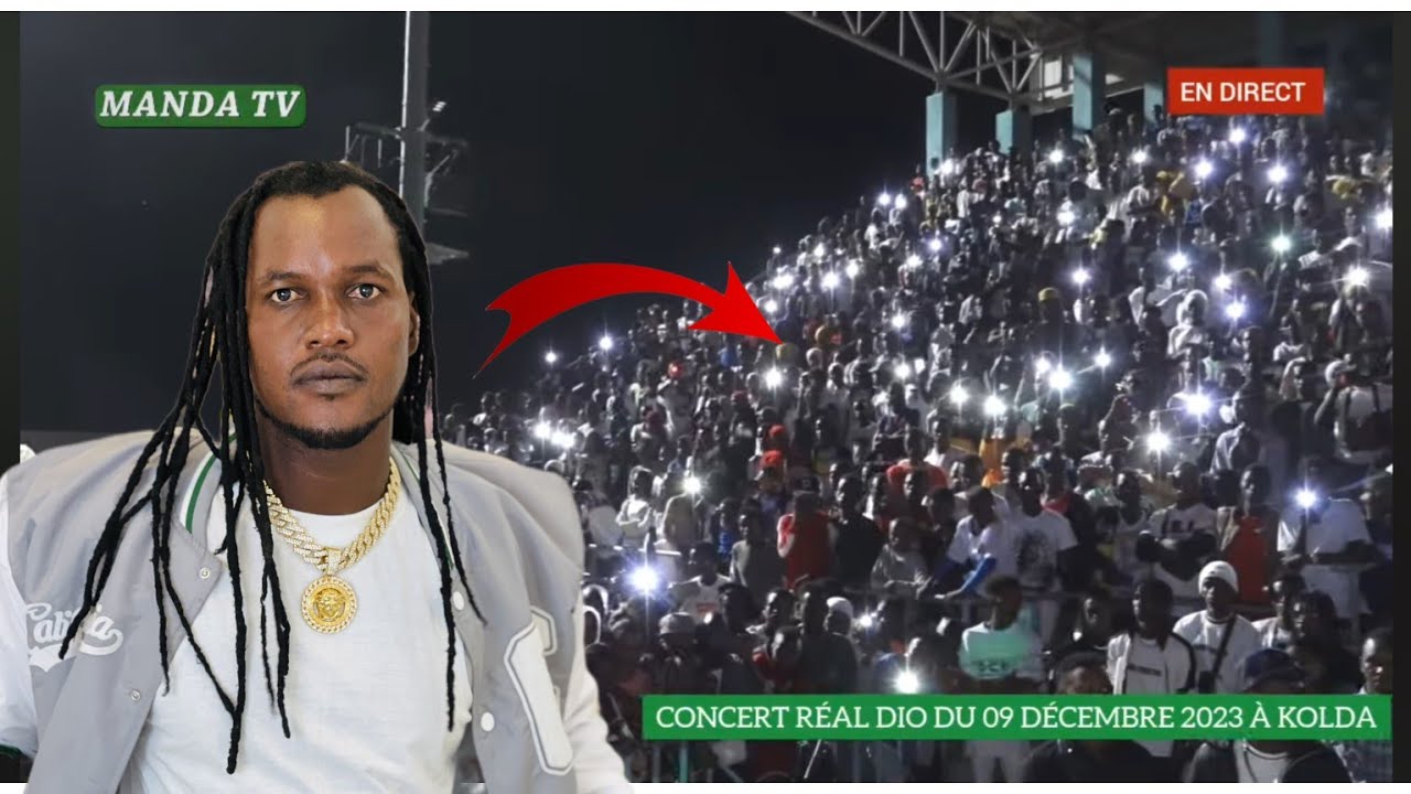 Bandi mic Explosé le concert de real dio au Stade 🏟régional de kolda ...