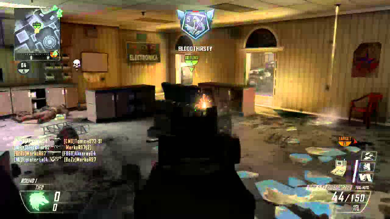 Call of duty Black Ops 2 Slums 40-0 - YouTube