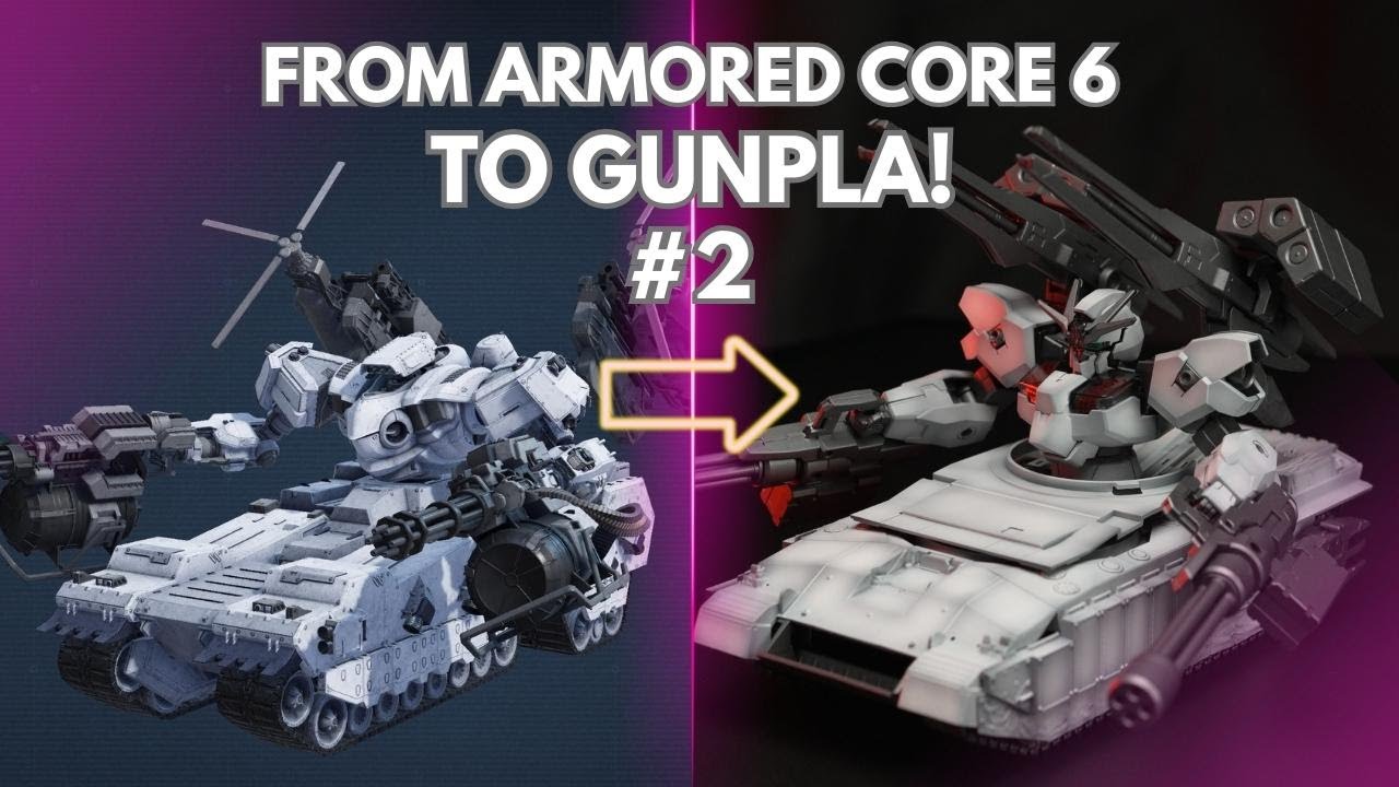 FROM ARMORED CORE 6 TO GUNPLA! Gundam Custom Painted Build # ...