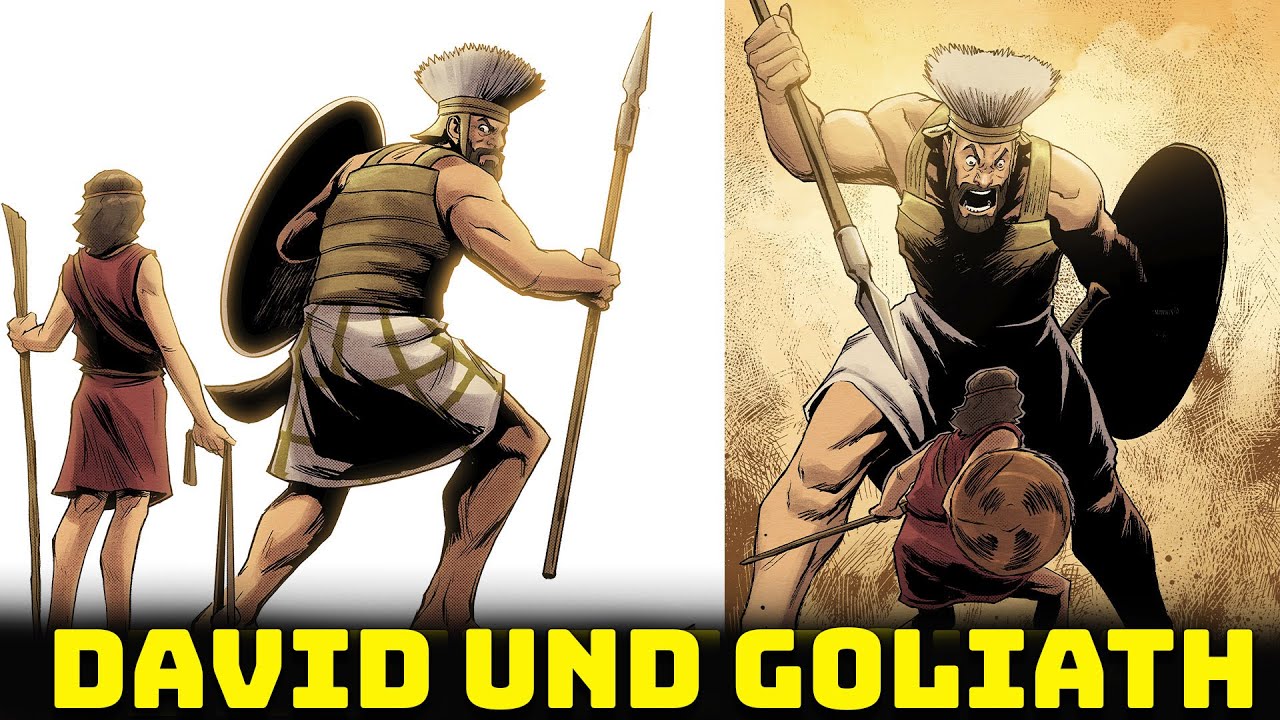 Der Kampf zwischen David und Goliath – Biblische Geschichten - YouTube