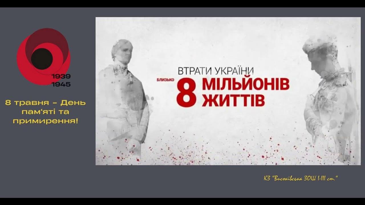 8 травня День памяті та примирення Youtube