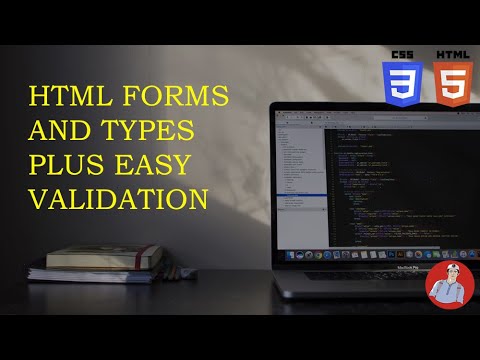 HTML TUTORIAL : Forms and its types PART 1 LEC # 09 + Source code # ...
