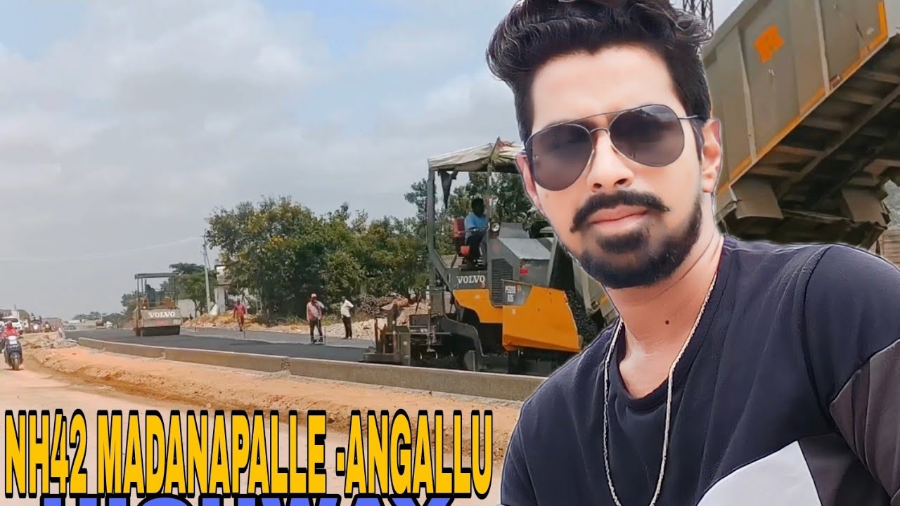 NH 42 MADANAPALLE -ANGALLU FOUR LINE ROAD 🛣️ - YouTube