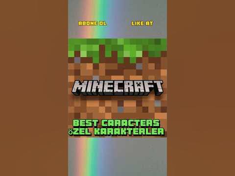 minecraft best caracters #shorts - YouTube