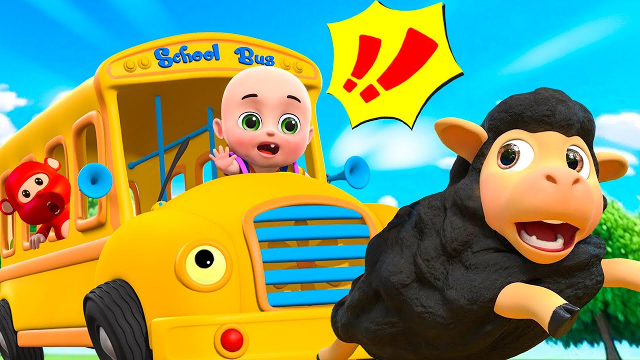 Wheels on the Birthday Bus Song! 🎂 Happy Birthday Bobo | Jugnu kids ...