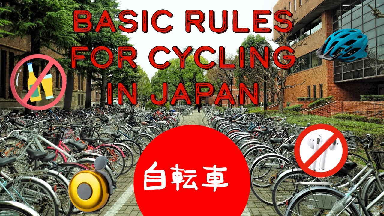 Basic Rules for Cycling in Japan - YouTube