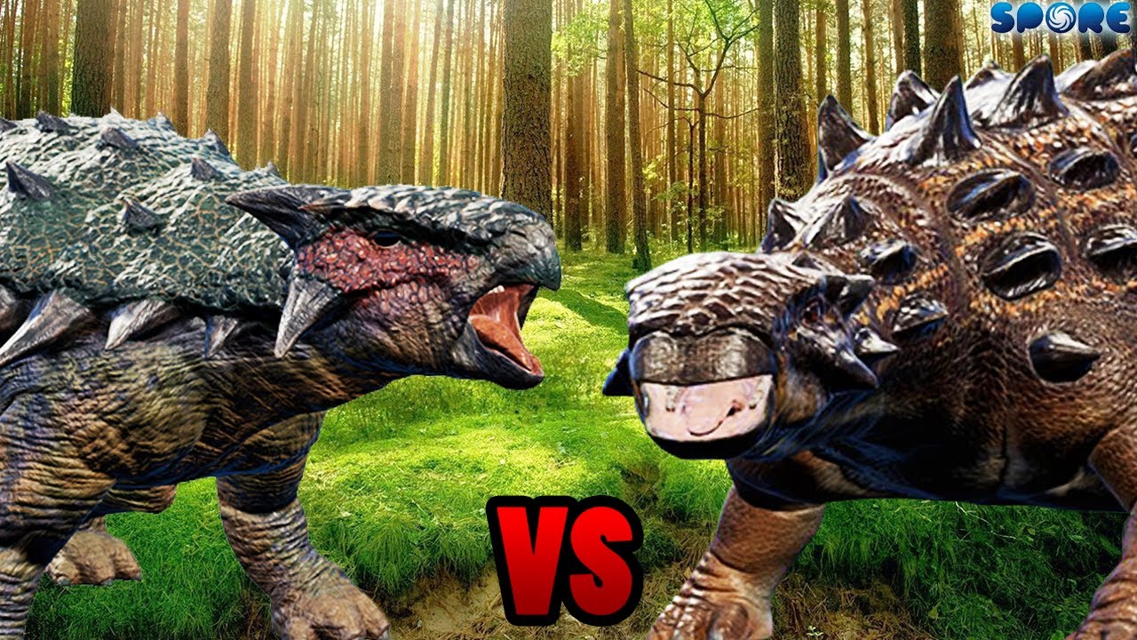 Ankylosaurus Vs Euoplocephalus