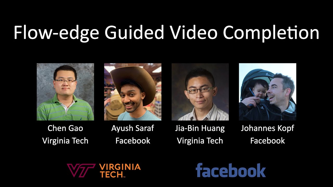 [ECCV 2020] Flow-edge Guided Video Completion - YouTube