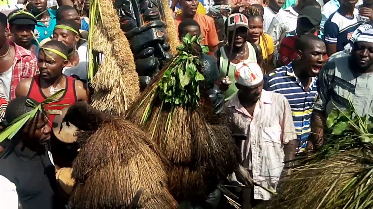 Arochukwu Masquerade Ekpo in Ebonyi Carnival 2017 part5 - YouTube