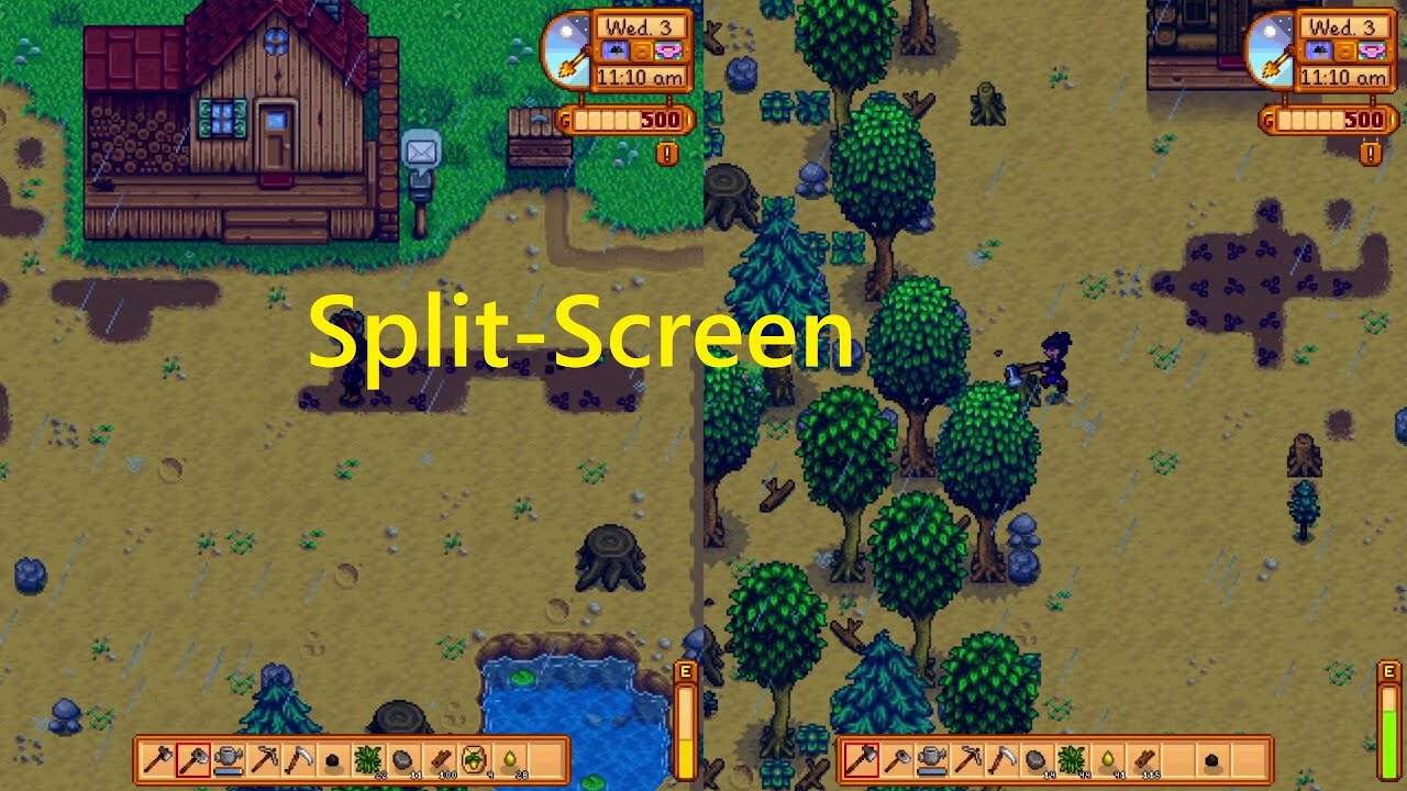 Stardew Valley (2016) Split-Screen Xbox Series X Add 2nd player - YouTube