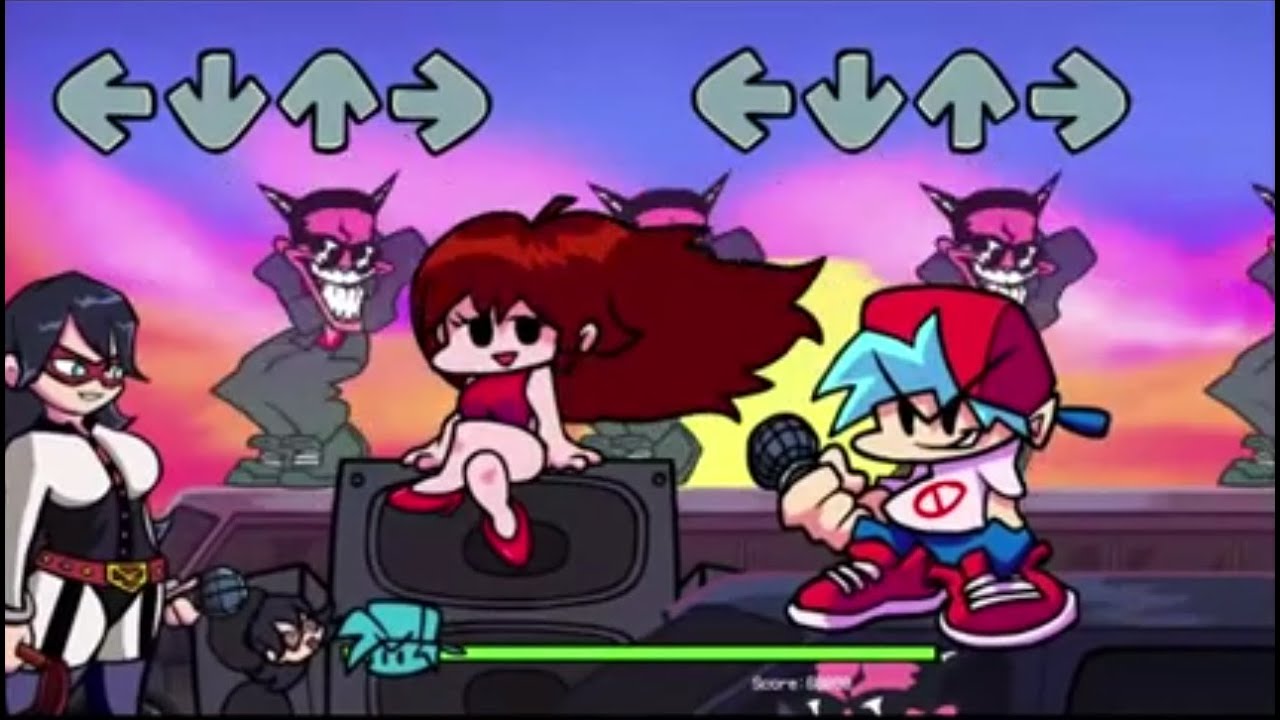 MIDNIGHT (MHA) Friday Night Funkin Showcase Mod - YouTube