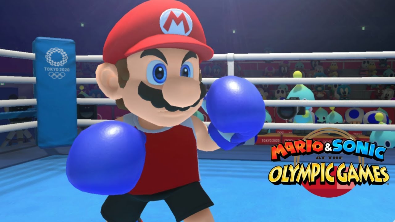 Mario & Sonic At The Olympic Games Tokyo 2020 - Boxing Mario Luigi ...