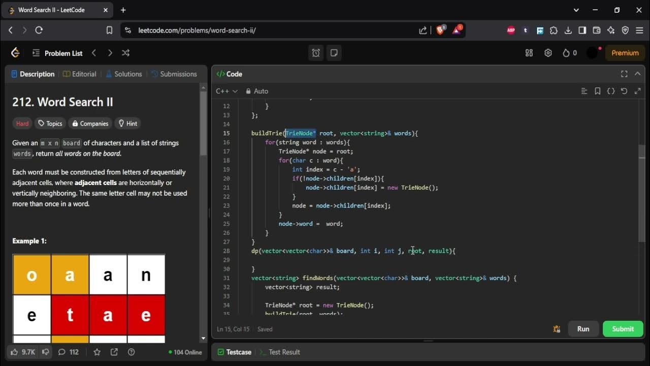 برمجهleetcode-212 - YouTube