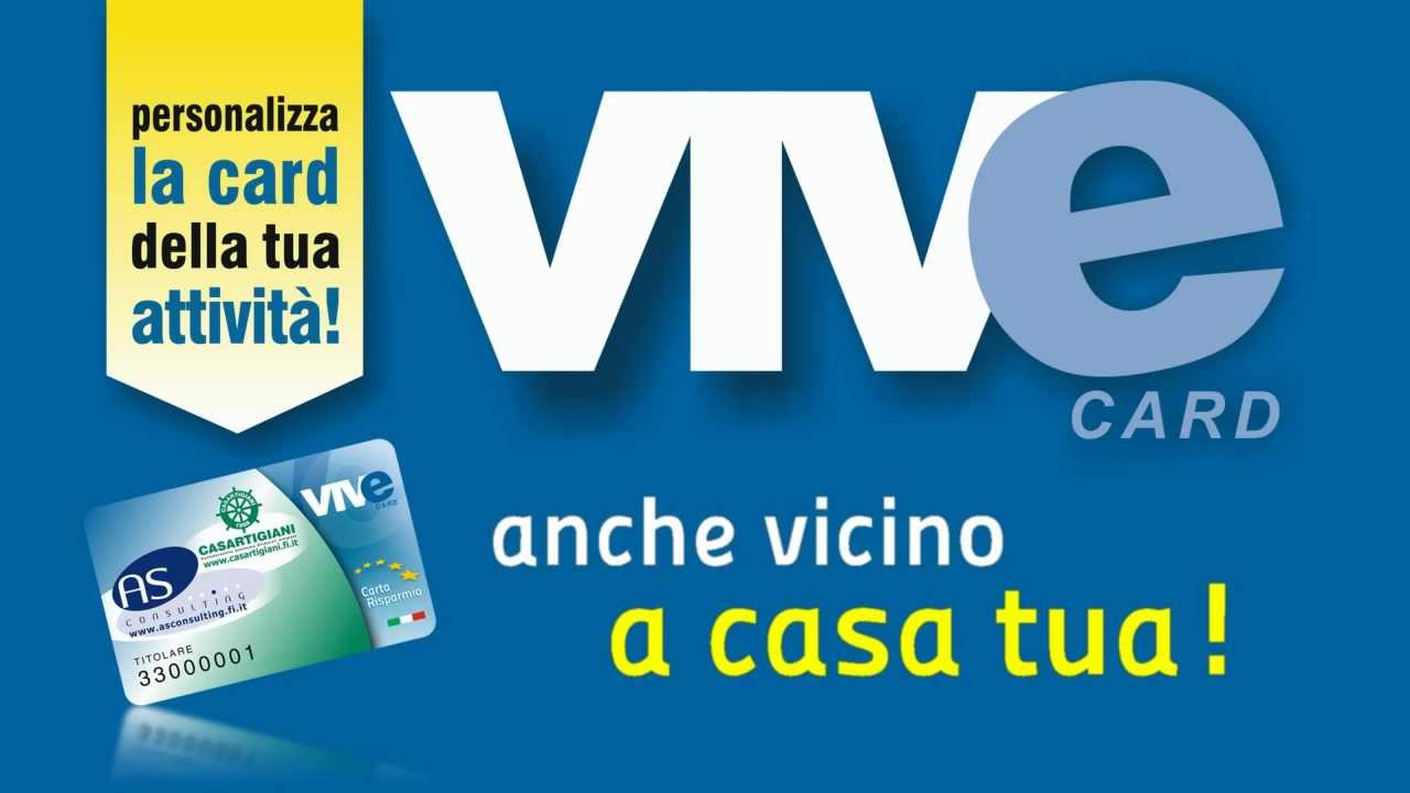 VIVEcard, la carta che ti fa risparmiare - YouTube