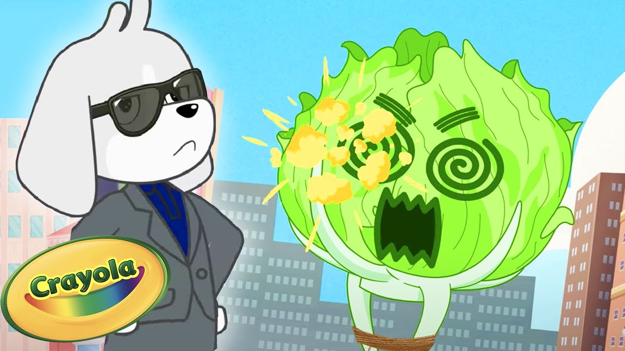 The Ultimate Lettuce Monster Movie! 🥬 Crayola Scribble Scrubbie Pets ...