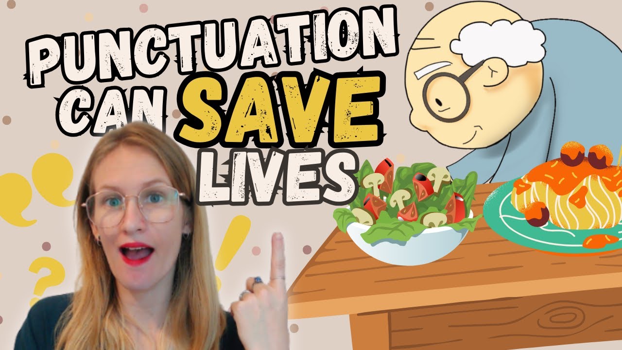 How To Use COMMAS - Correct Punctuation Could SAVE SOMEONE'S Life - YouTube