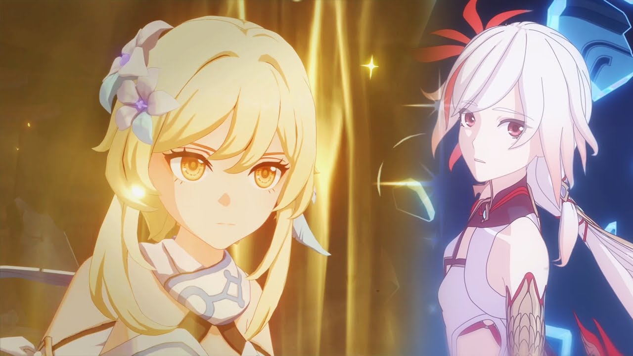 Lumine vs Raiden Shogun Final Battle but its Rubia (feat. Teppei) - YouTube