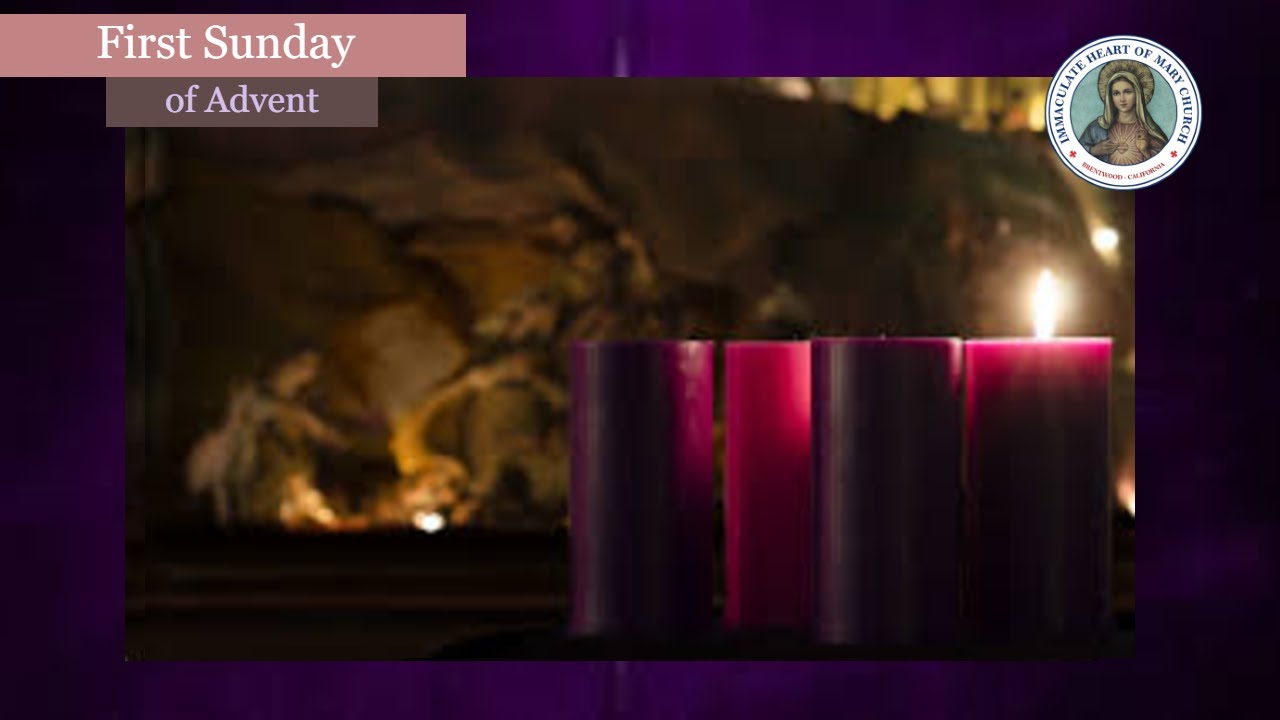 HOLY MASS- First Sunday of Advent 12-01-2024 9:00am LIVE - YouTube
