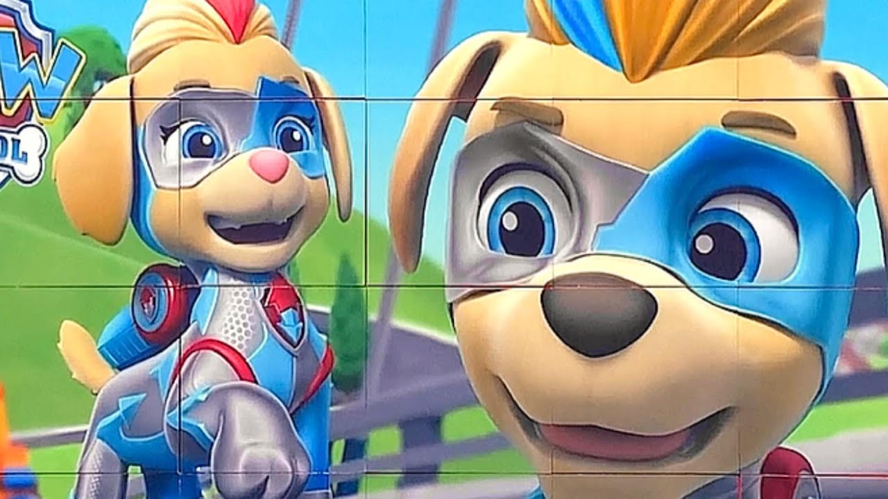 Mighty Pups Meet Mighty Twins Ella and Tuck | PAW Patrol | Puzzle for ...