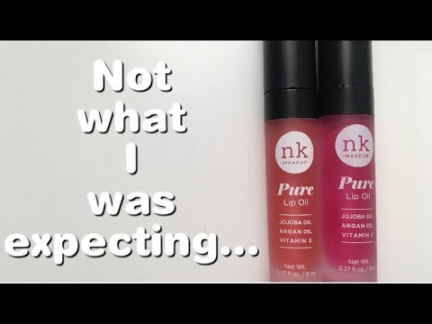 Nk lip oil review! - YouTube
