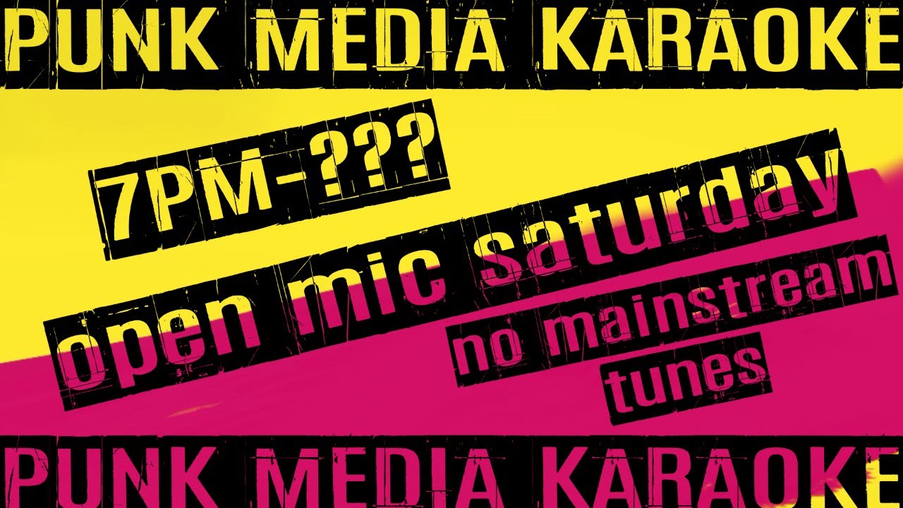 Rebel Voices: Punk Karaoke Open Mic And Acoustic Night - YouTube