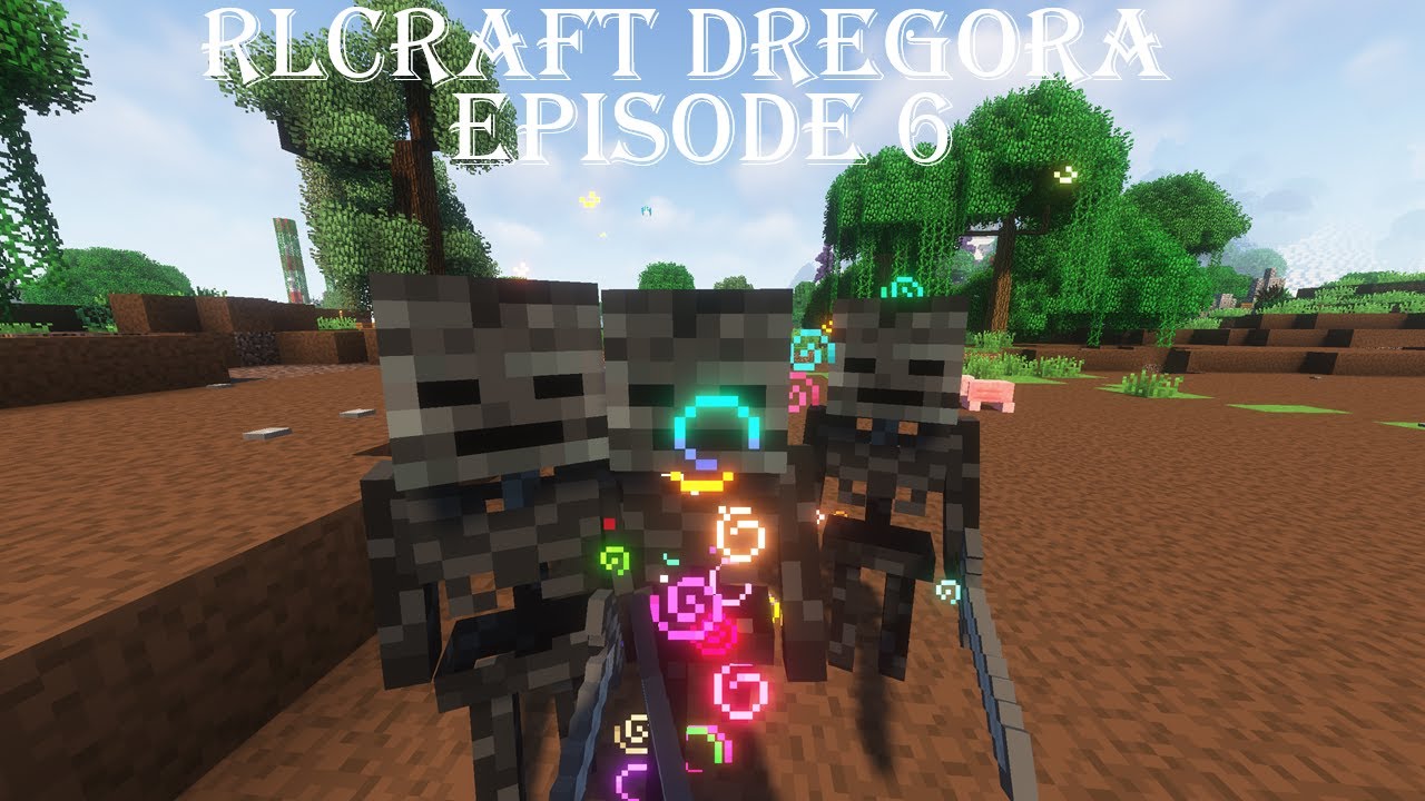 WITHER SKELETON DUNGEON IN RLCRAFT DREGORA!!! - YouTube