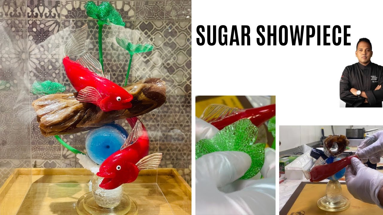 Sugar showpiece |sugar work - YouTube