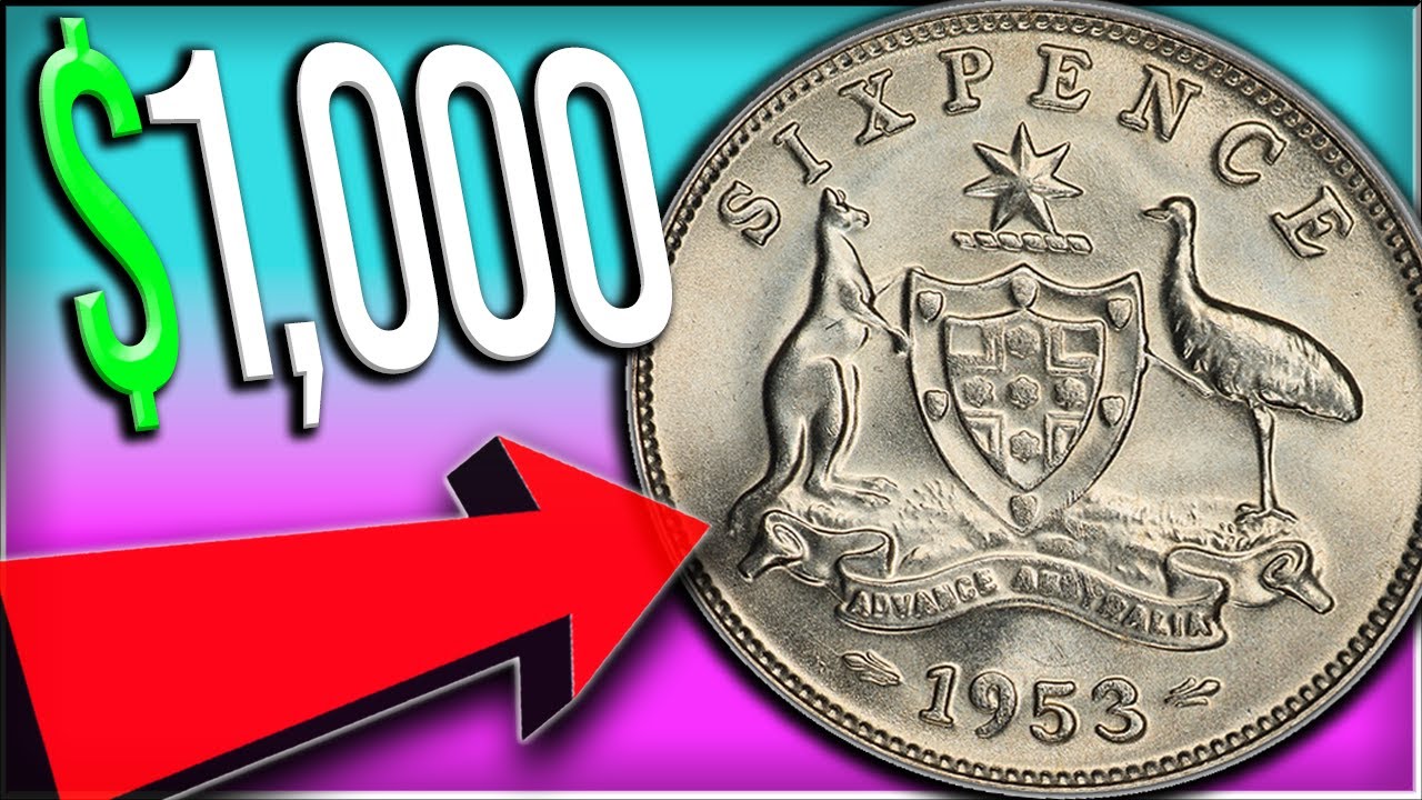"AUSTRALIAN SIX PENCE HOLY GRAIL COIN WORTH BIG MONEY" - Most Valuable ...