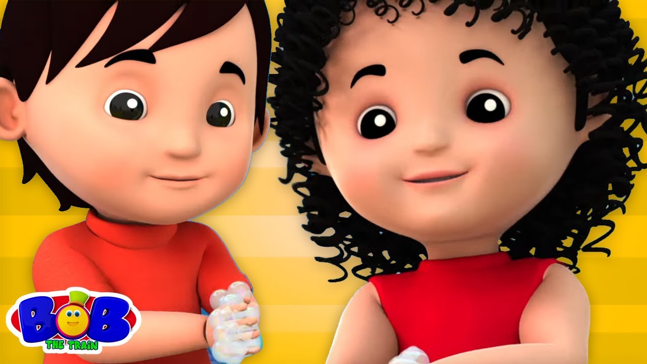 Bob trenul | Spala-ti mainile | Desene animate educative | Kids Tv ...