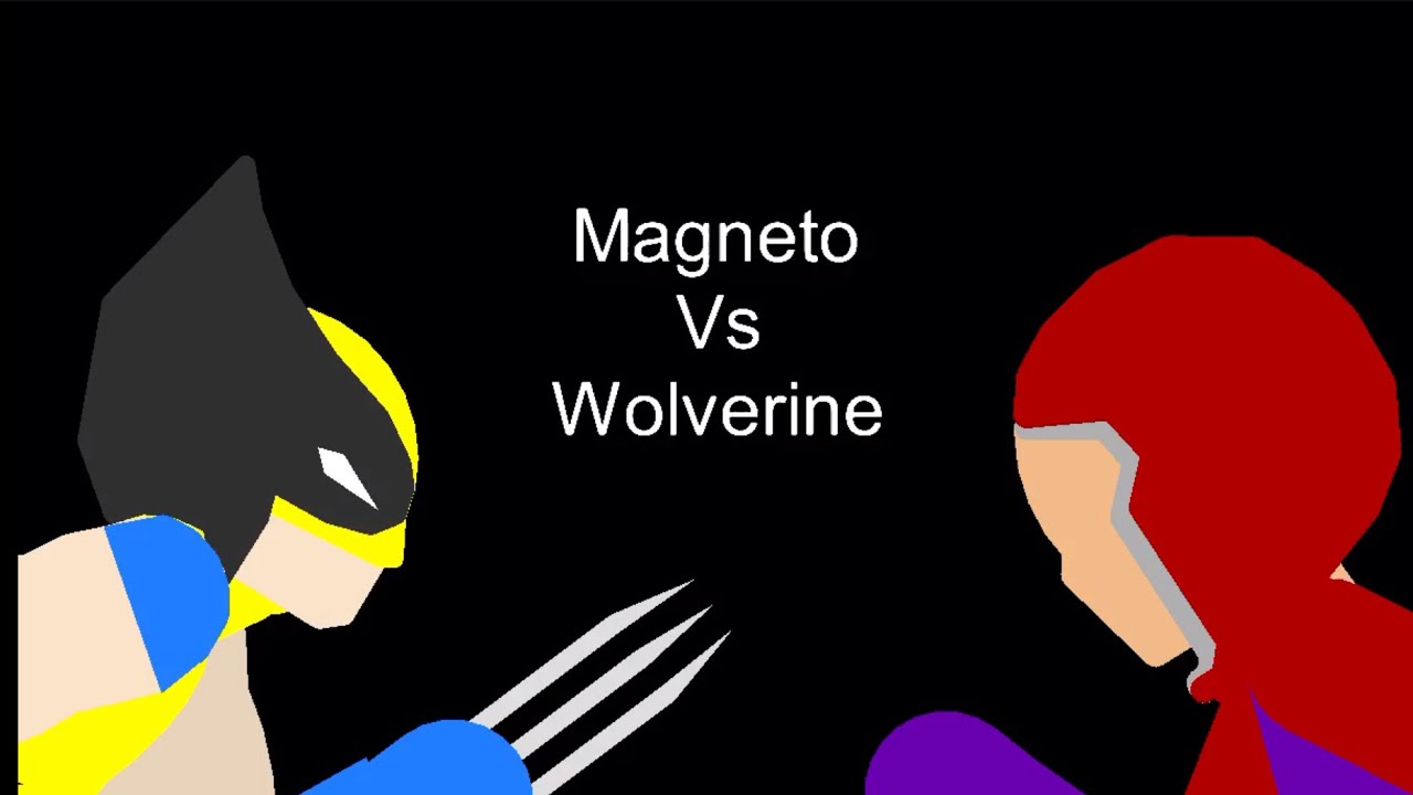 Magneto vs wolverine pt.1 (x-men )animated by creepyTC story by ...