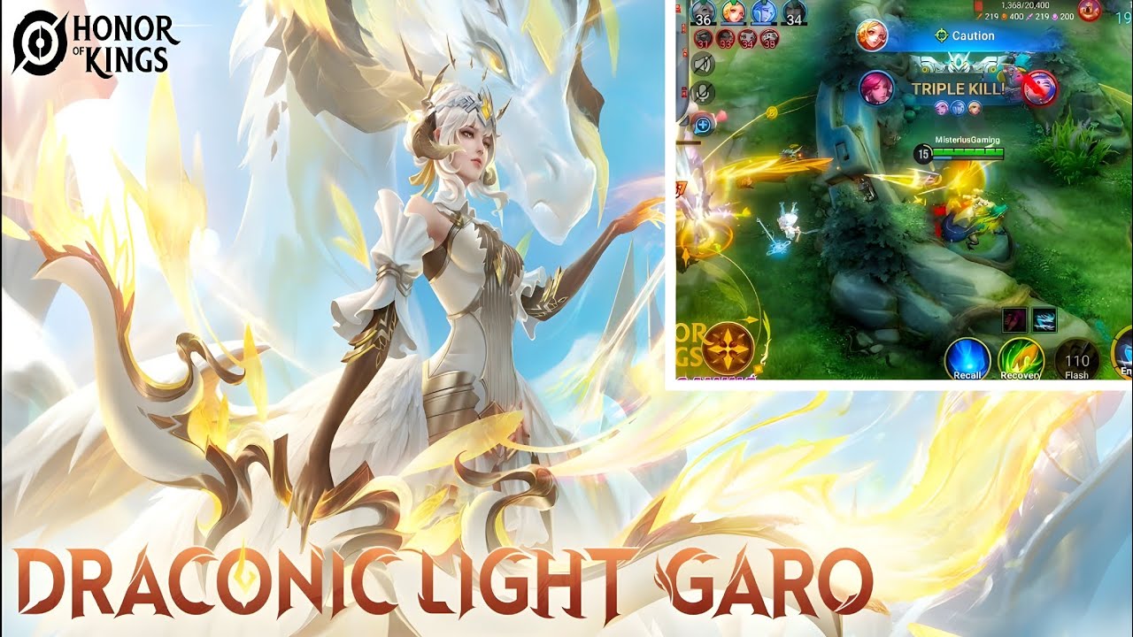 Garo Pro Gameplay Technique - Best Hero Farm Lane INSANE DAMAGE ...