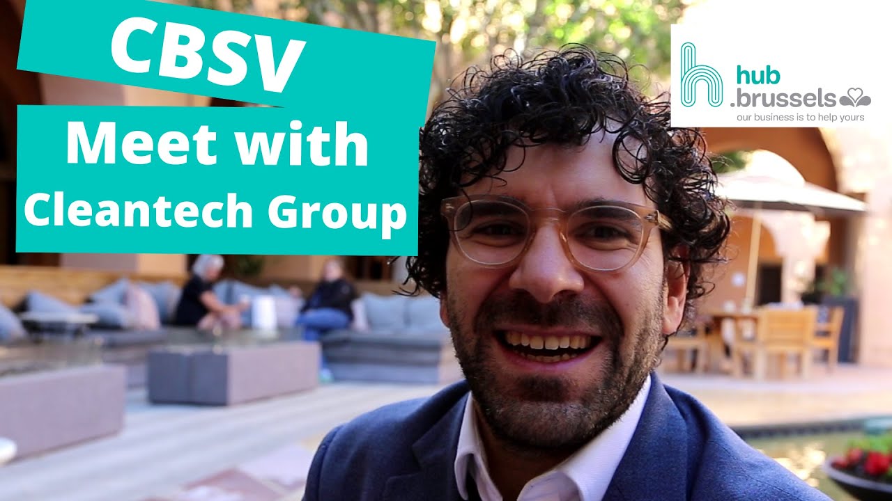 Meet with Cleantech Group and join us during Cleantech Forum Europe | hub.brussels - YouTube