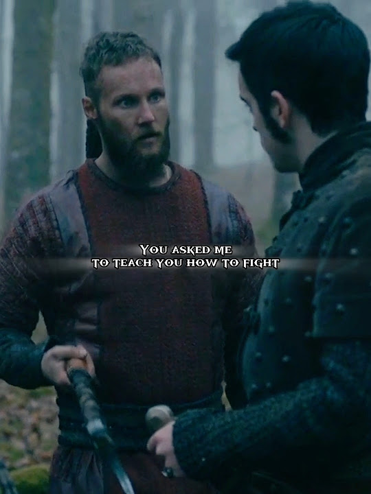 Ubbe Teaches King Alfred How To Fight Frist Lesson Don't Be Afraid ...