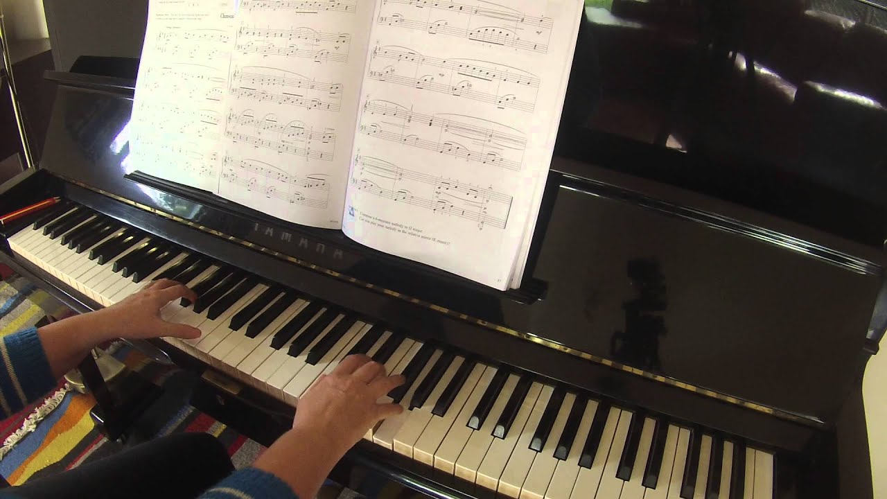 Chanson | Piano Adventures lesson book level 4 - YouTube